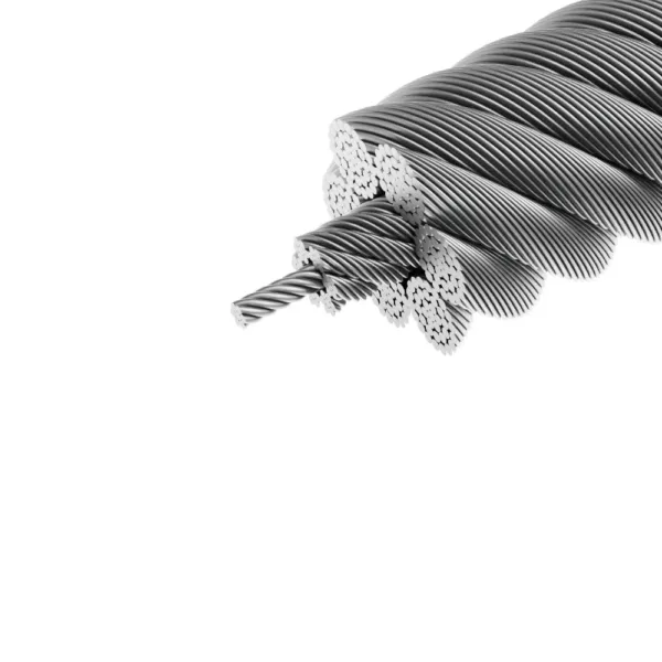 6x36 Bull Steel Core Steel Wire Rope