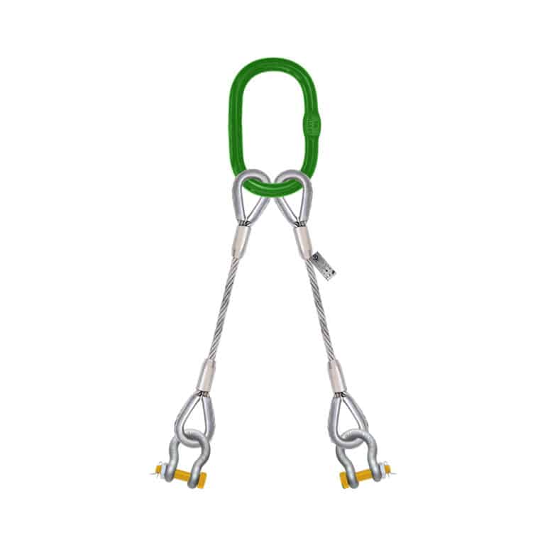 Wire Rope Sling – Both Sides Soft Eyes & Eye Wire Rope Sling