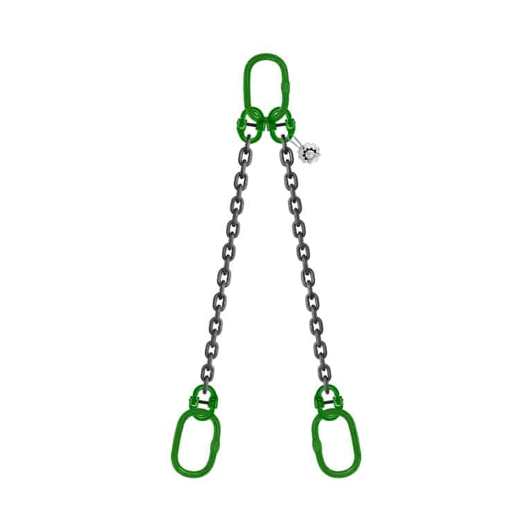 TWO LEG CHAIN SLING END FITTING WITH MASTERLINK KSA