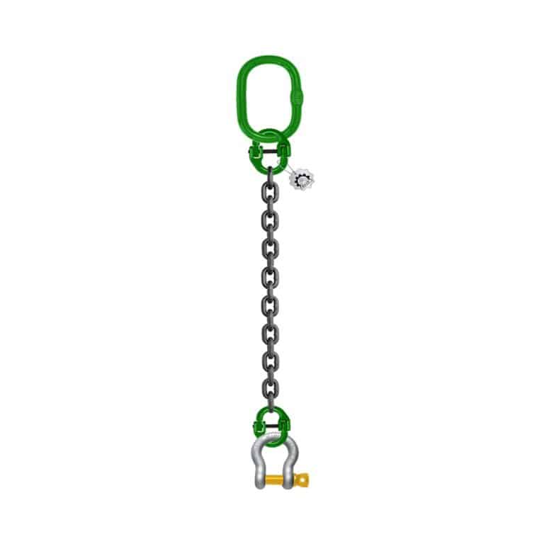 Four Leg Chain Sling With Bow-Shaped Shackle Bolt Type